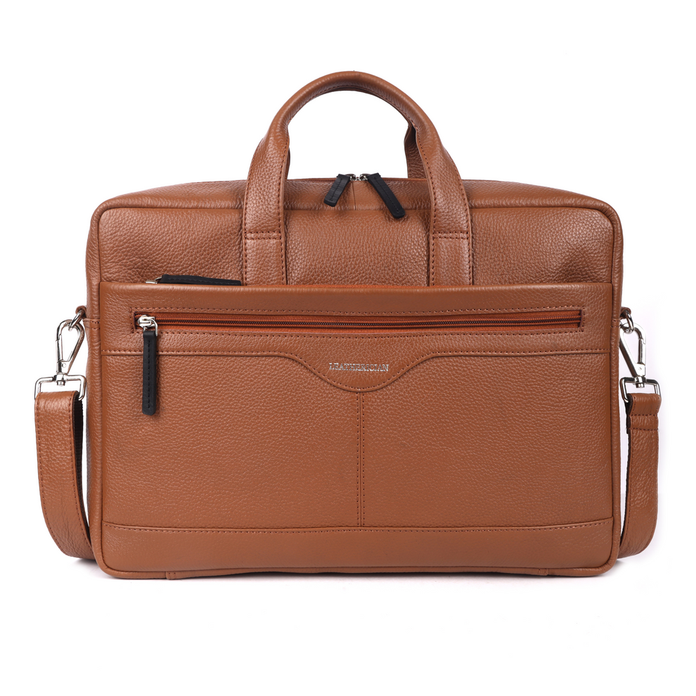 William Leather Laptop Bag – LEATHERICIAN